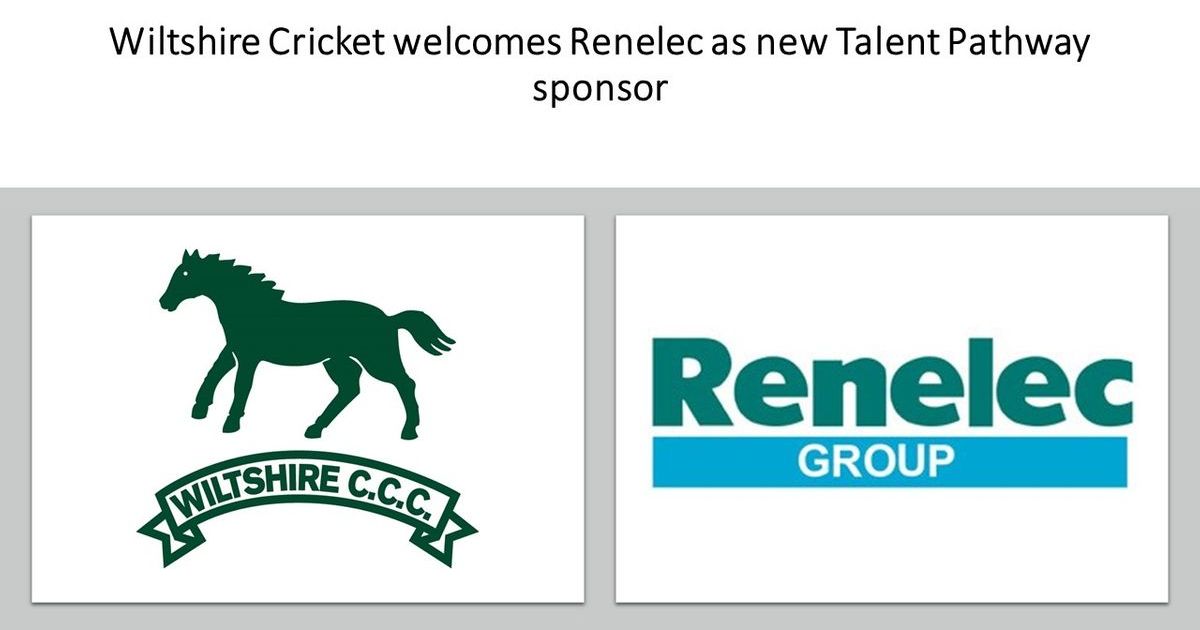 Wiltshire Cricket is delighted to welcome Renelec Group as new Talent ...