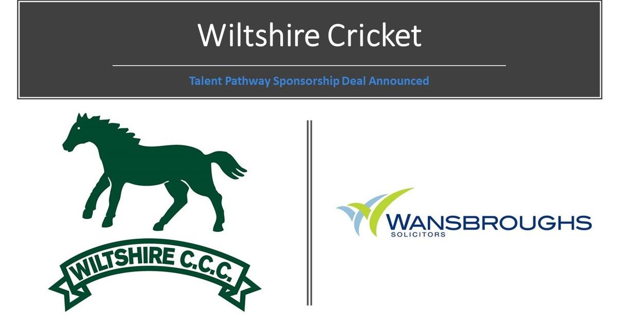 Wiltshire Cricket delighted to announce partnership with Wansbroughs ...